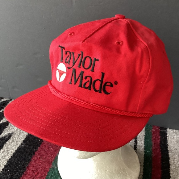 Texace | Accessories | Vintage Taylormade Golf Adjustable Rope Hat ...